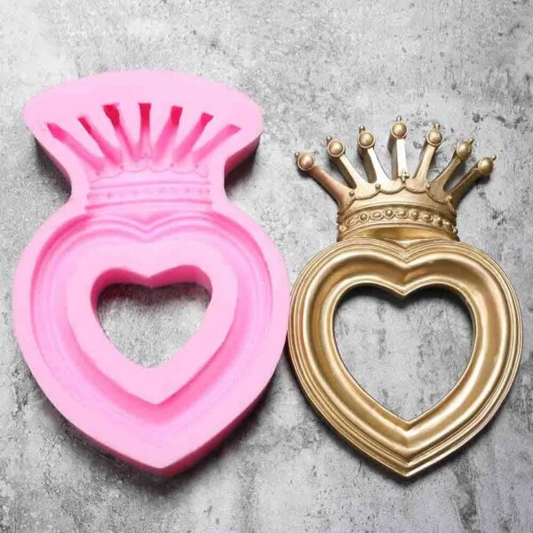 Large Heart Shape Frame Mold – Artsila